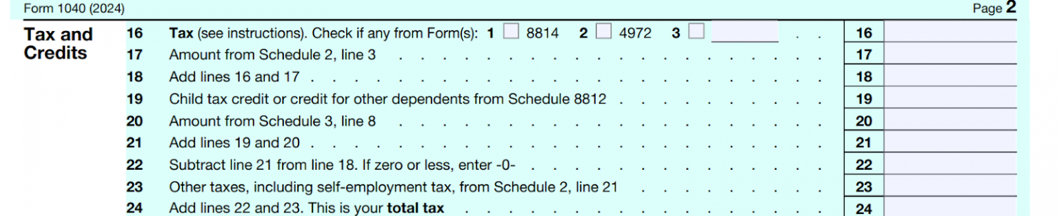 Types of 1040 Tax Forms Explained | Complete Guide to IRS Form 1040 ...