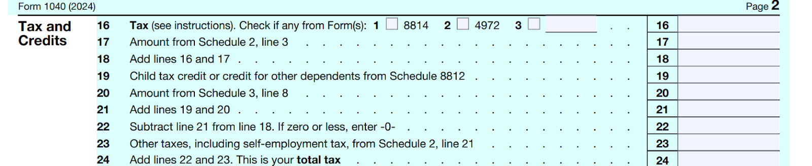 Types of 1040 Tax Forms Explained | Complete Guide to IRS Form 1040 ...